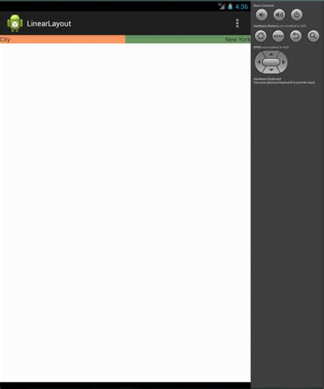 Technical Tips How To Use The LinearLayout In Controlling The Android Interface