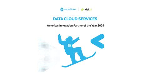 kipi bi named snowflake data cloud services americas innovation partner
