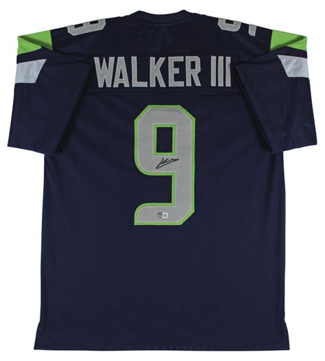 Kenneth Walker Iii Signed Jersey Beckett Pristine Auction