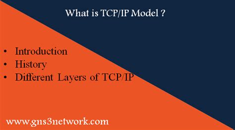 TCP IP Model Explained Layers Of TCP IP Model In Detail GNS Network