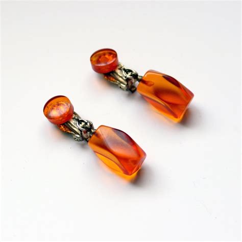 Bakelite Earrings Etsy