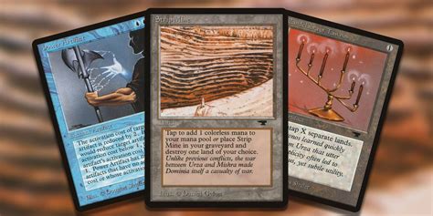 Magic The Gathering Most Valuable Antiquities Cards