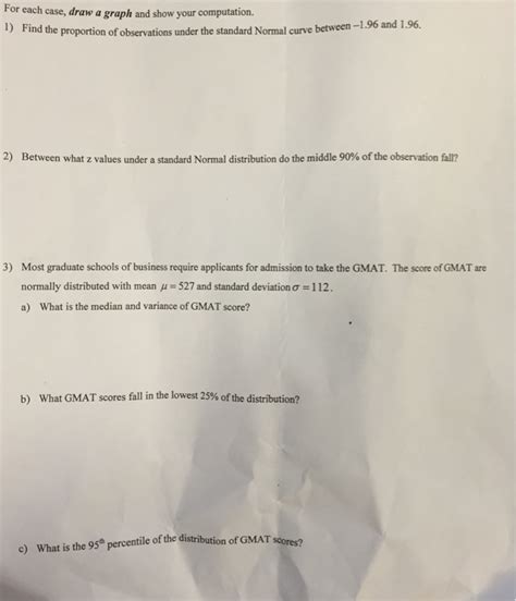 solved for each case draw a graph and show your