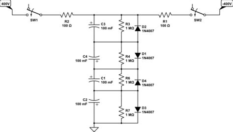 analog is it safe to use series polarized capacitors to form non