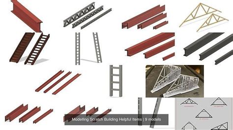 Modelling Scratch Building Helpful Items 3d Model Collection 3d Printable Cgtrader