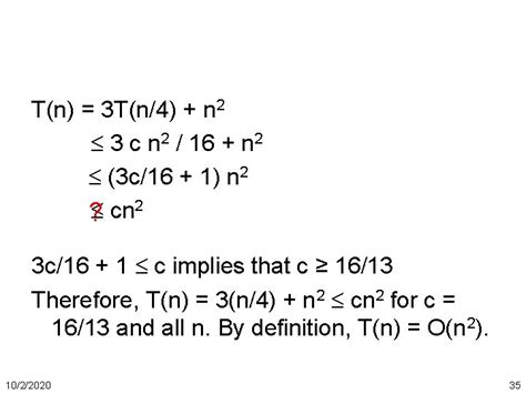 cs 3343 analysis of algorithms lecture 67 master