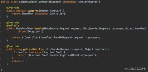 spring mvc源码解析：各种类型handler的执行 springmvc 执行 handlermethod csdn博客