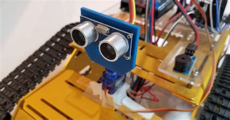 Ultrasonic Sensor Servo Connecter By Tejan Download Free Stl Model