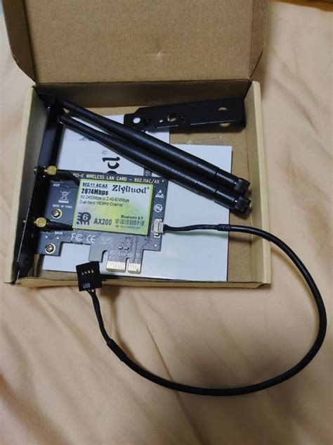 Intel Ax Pcie Wifi Internal Card With Bluetooth Computers Tech Parts Accessories