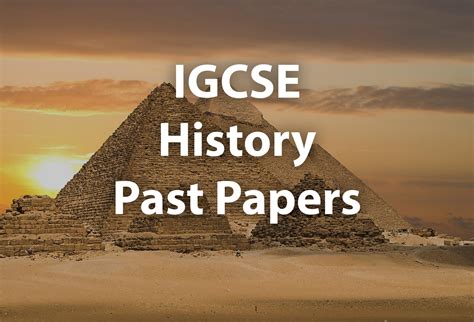 Igcse Past Papers