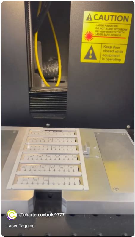 Connectwell Laser Printer Marking Machine Fast Permanent Terminal