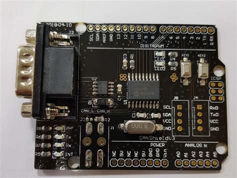 MCP2515 Can Bus Shield Board SPI Interface 9 Pins Standard Sub D Connector Expansion Module