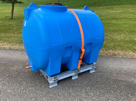 Wassertank 1500l Mit Verzinktem Palettengestell Neu Und