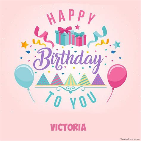 Happy Birthday Victoria Pictures Congratulations