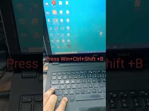Screen Freeze Issue Press Win Ctrl Shift B Shorts YouTube