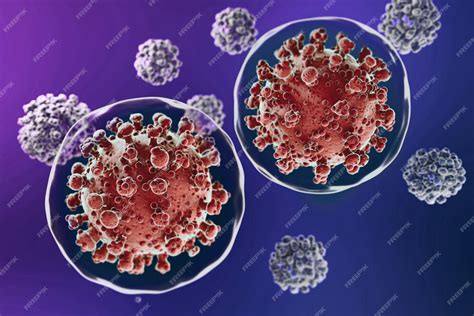 Free Photo Representation Of Microorganisms Concept