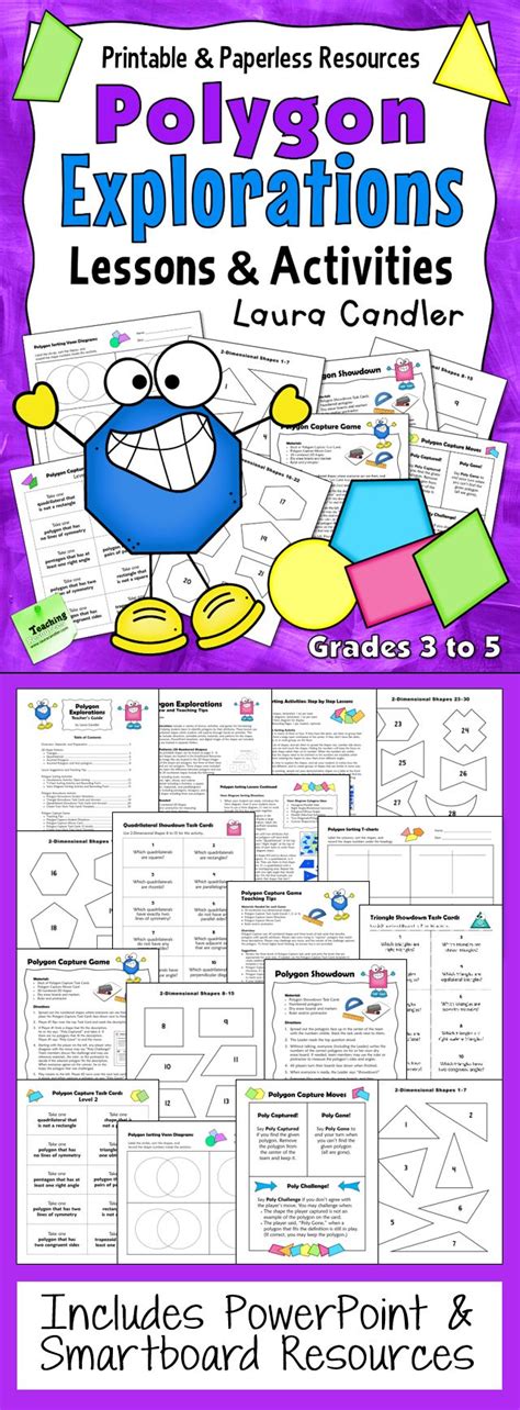 Polygon Explorations Sorting And Classifying Polygons Elementary