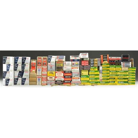 100 Boxes Of Various Ammunition