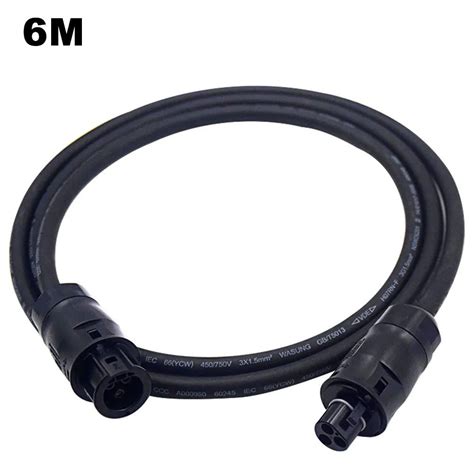Connection Cable With Bc01 Female To Plug Extension Adapter For Micro Inverters