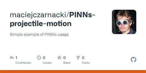 Pinns Projectile Motion Pinn Projectile Motion Ipynb At Main · Maciejczarnacki Pinns Projectile