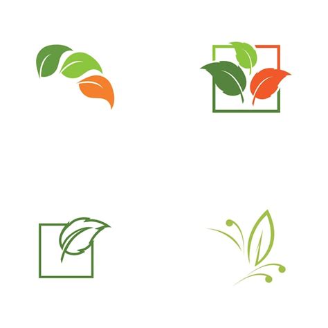 Premium Vector Tree Leaf Vector Logo Design Eco Friendly Concept