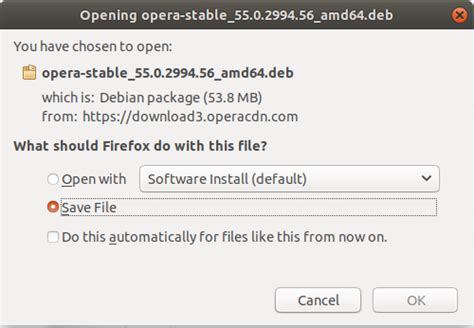 How To Install Opera Browser On Ubuntu 18 04 LTS VITUX
