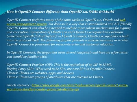 PPT OpenID Connect Turns Sso Into A Standard Oauth Protected Id PowerPoint Presentation ID