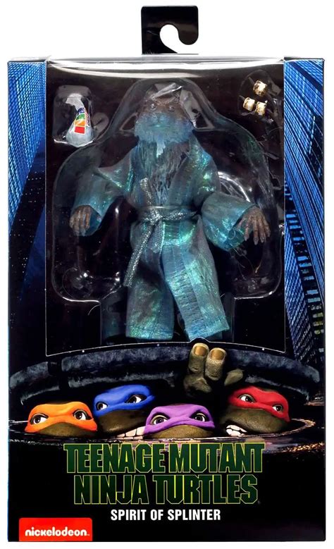 Neca Teenage Mutant Ninja Turtles Spirit Of Splinter Exclusive 65 Action Figure 1990 Movie Toywiz