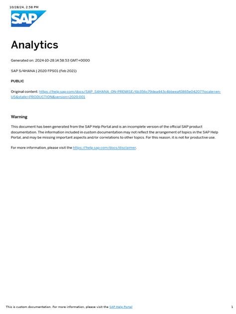 s4hana embedded analytics pdf analytics data