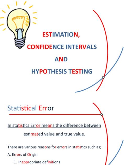 Hypothesis Testing Pdf Statistical Significance Type I And Type