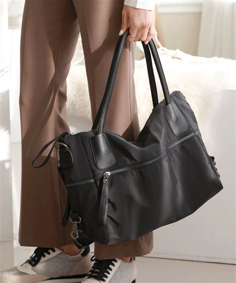 당일출발 숄더백 쇼퍼백 핸드백 토트백 나일론 큰 보부상 가방 에이블리