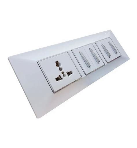 Polycarbonate Modular Switch Socket Combination At Rs 49 In Delhi