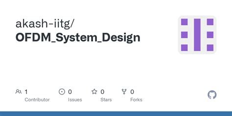 GitHub Akash Iitg OFDM System Design