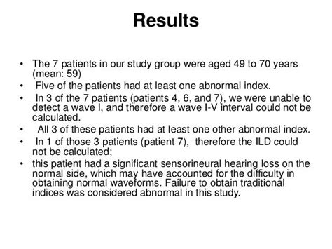 Brainstem Auditory Evoked Responses Baer Or Abr