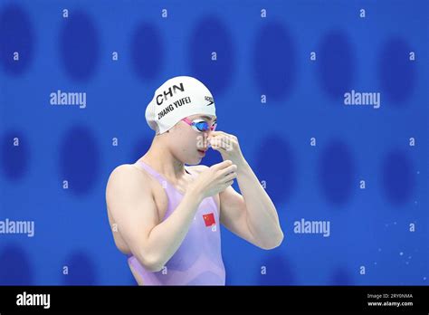 230928 Hangzhou Sept 28 2023 Xinhua Zhang Yufei Of China