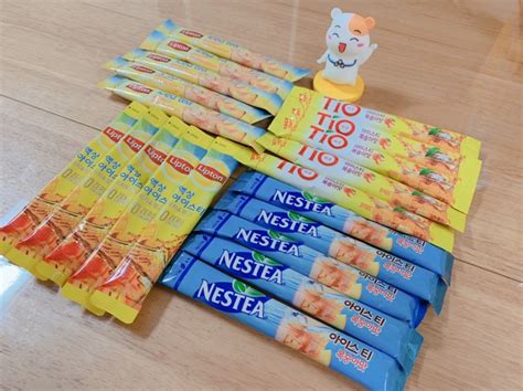 아이스커피가 아닌 아이스티 복숭아맛 4종 비교 네이버 블로그