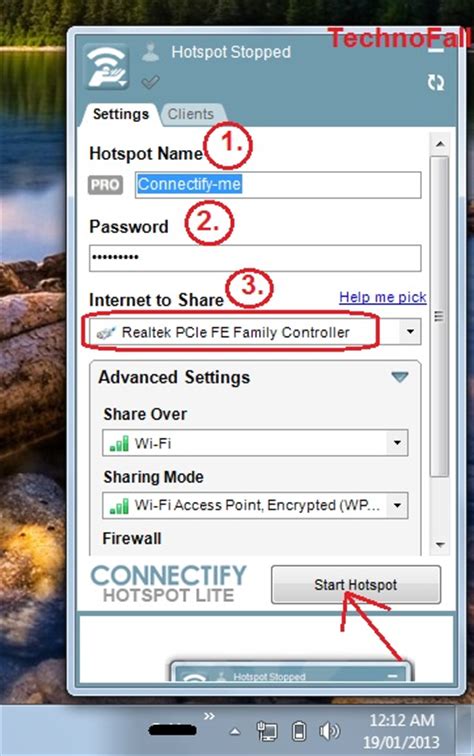 Create Wifi Hotspot In Laptop Or Pc Best Method TechnoFall