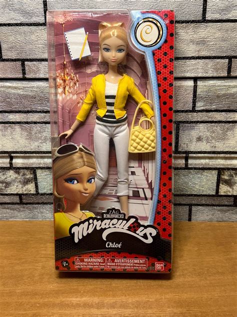 Miraculous Ladybug Fashion Doll Chloe 39750 Bandai Zag Heroes Free