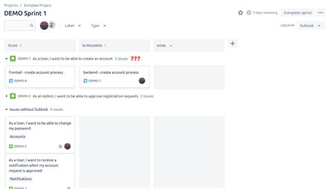 Viewing Subtasks In Jira Board Omedia