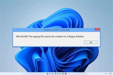 Error Floppy Volume 584 0x248 Fix It With 3 Steps