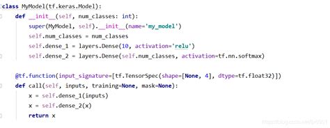解决tf2 0中model save 保存pb模型时cannot be saved because the input shapes