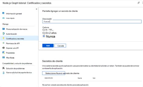 Crear Aplicaciones De Nodejs Express Con Microsoft Graph Microsoft Graph Microsoft Learn