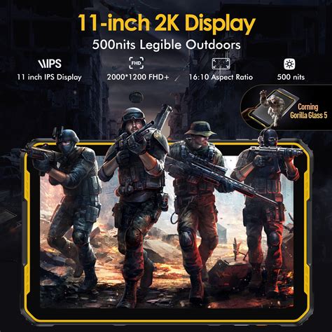 Snapklik Com Armor Pad Inch Rugged Tablet MAh Mega Battery Camping Light K FHD