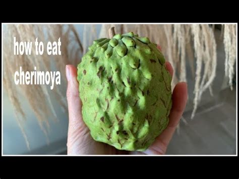 How To Eat Annona Fruit