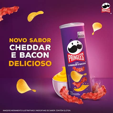 Batata Pringles Cheddar E Bacon 105g Super Muffato Delivery