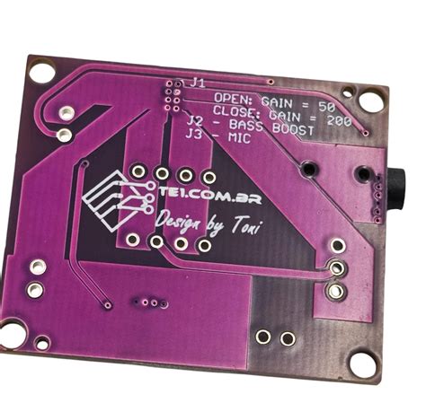 Lm386 Mini Amplifier Bass Boost Volume Microphone Xtronic