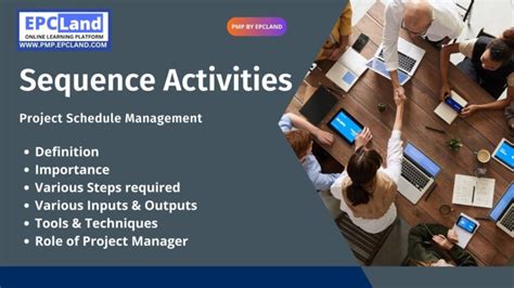 Mastering The Art Of Sequence Activities In Project Schedule Management
