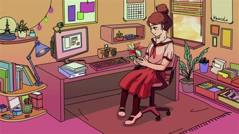 Kinacola I Will Create Lofi Loop Animation For Music Visualizer Or