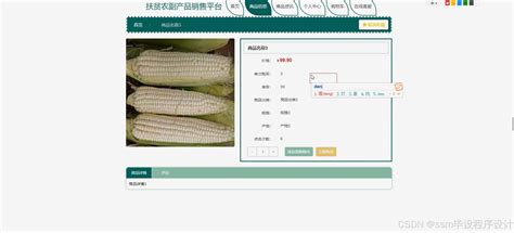 springboot毕设 扶贫农副产品销售平台 程序 论文 csdn博客