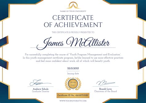 free course certificate templates edit and download now